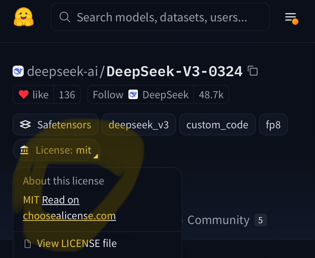 DeepSeek Launches DeepSeek-V3-0324 with 685B Parameters Under MIT License, Escalating AI ...