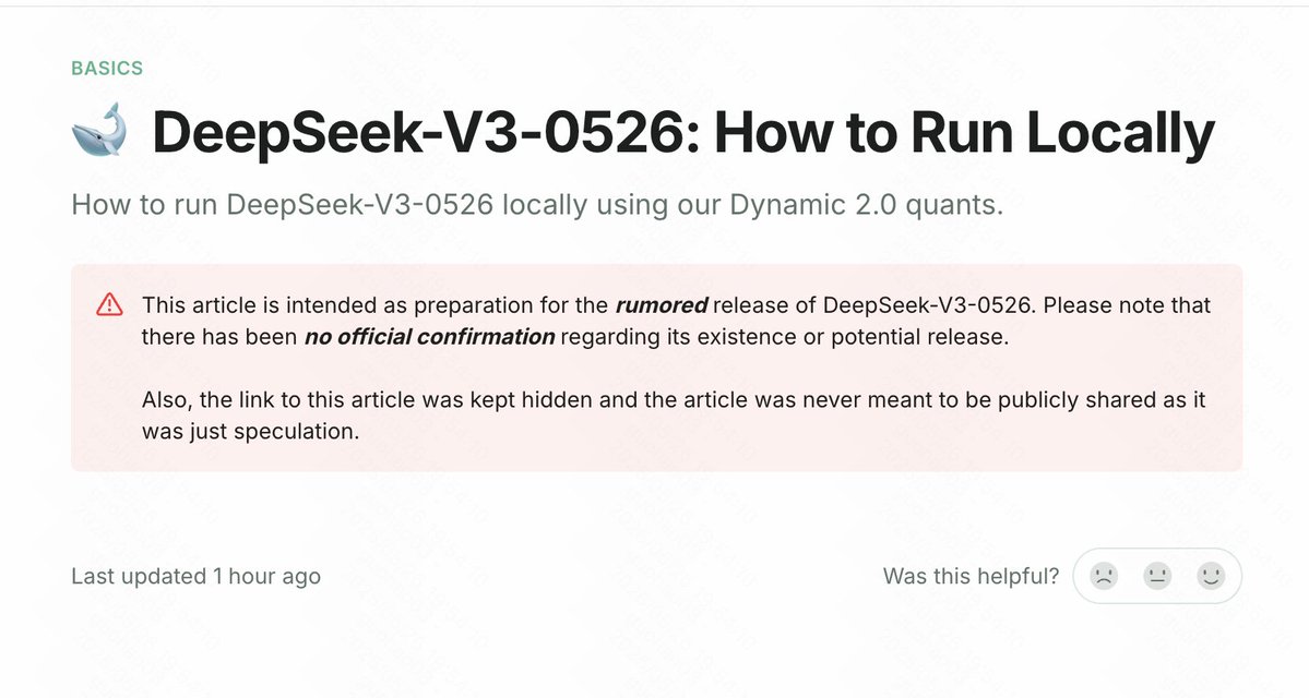 DeepSeek v3 0526 Open-Source LLM Launching May 26, Performance Matches GPT-4.5 and Claude 4 Opus ...