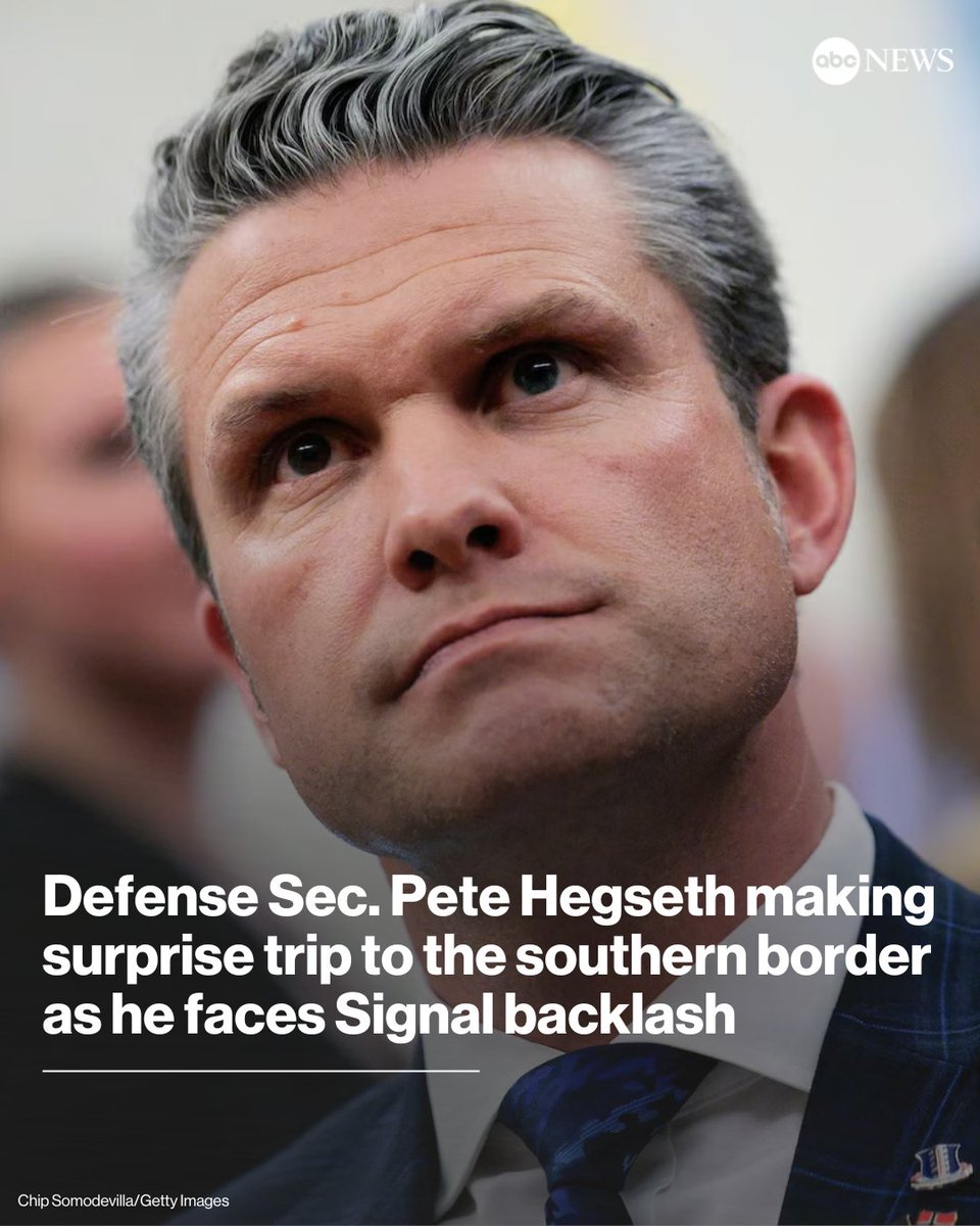 Defense Secretary Hegseth Visits Southern Border, Declares 100% Operational Control in National ...