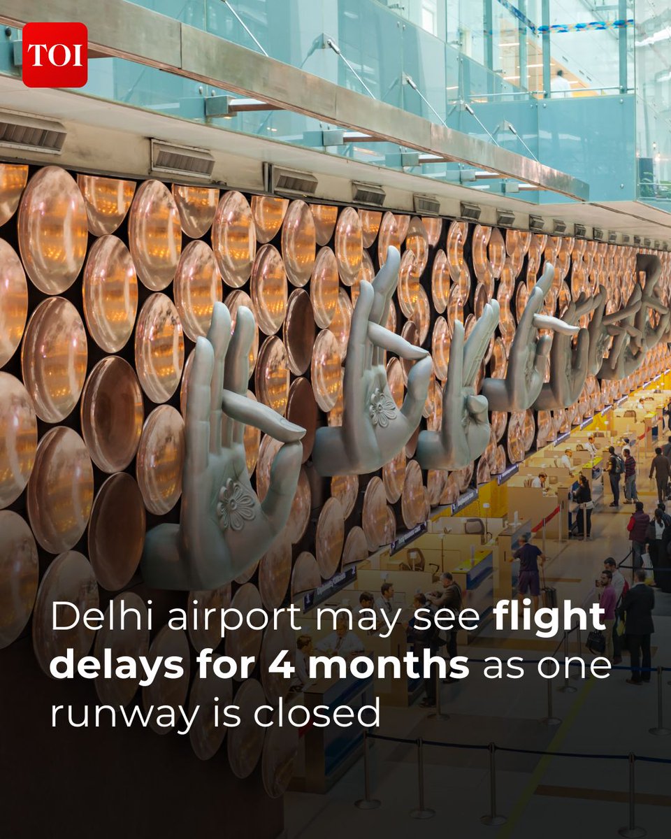 Delhi Airport Faces Delays and Diversions, 15 Flights Diverted Amid ...