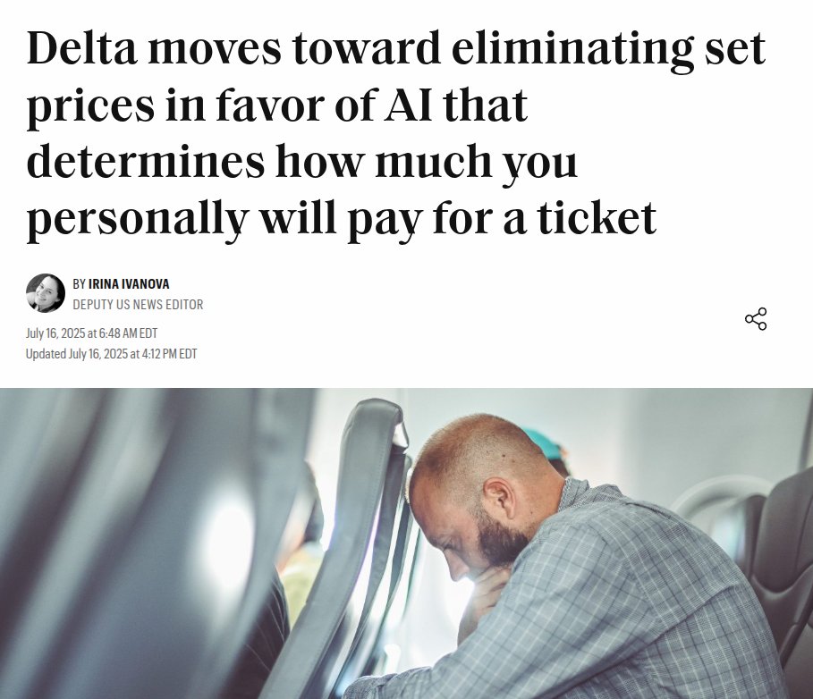 Delta Air Lines to Use AI for Dynamic Ticket Pricing on 20% of Fares by ...