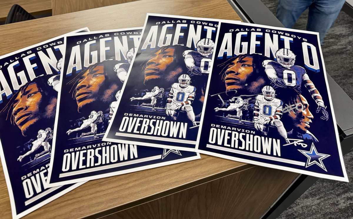 DeMarvion Overshown, 'Agent 0', Wears No. 0 for Cowboys in 2025 After ...