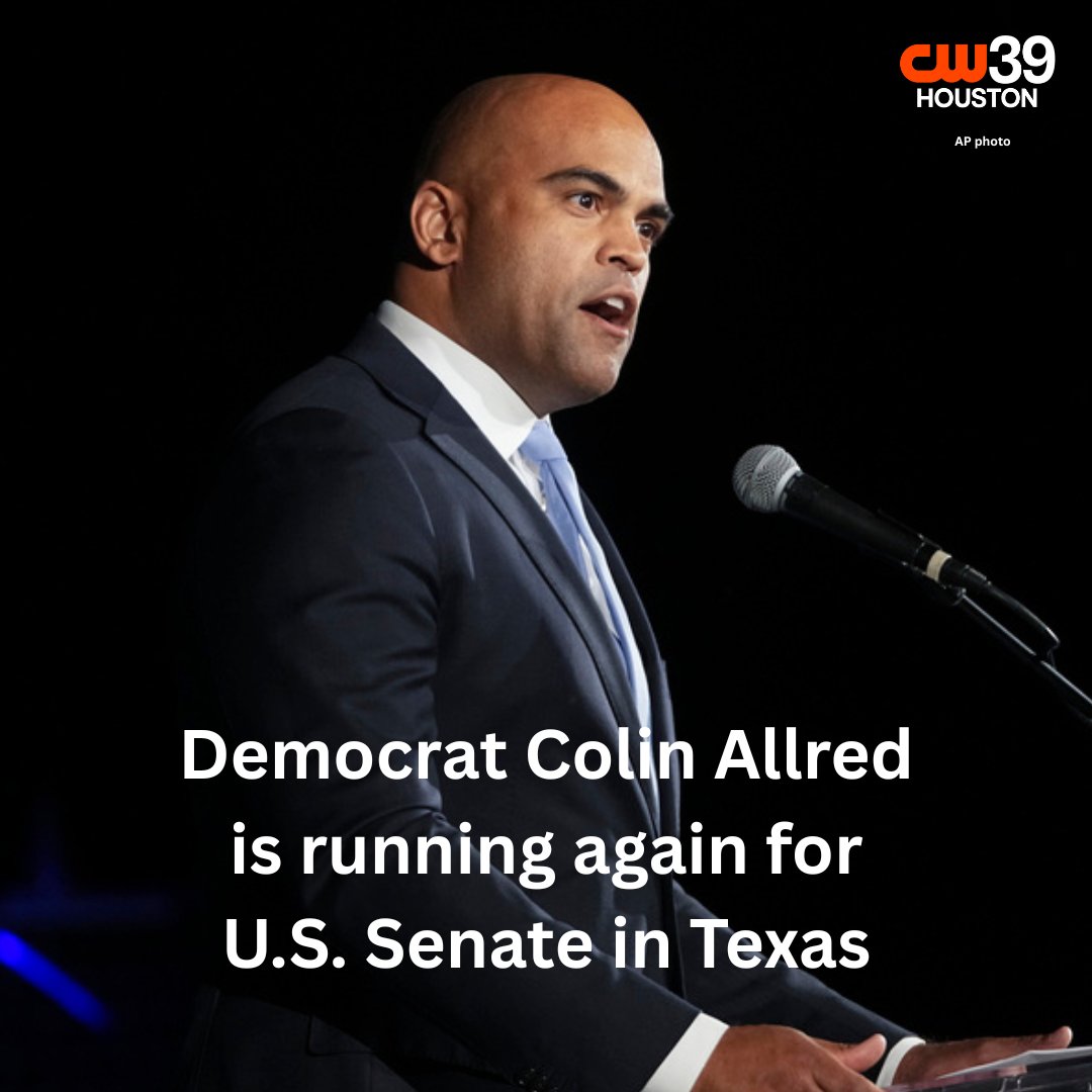 Democrat Colin Allred Enters 2026 Texas Senate Race Against Cornyn ...