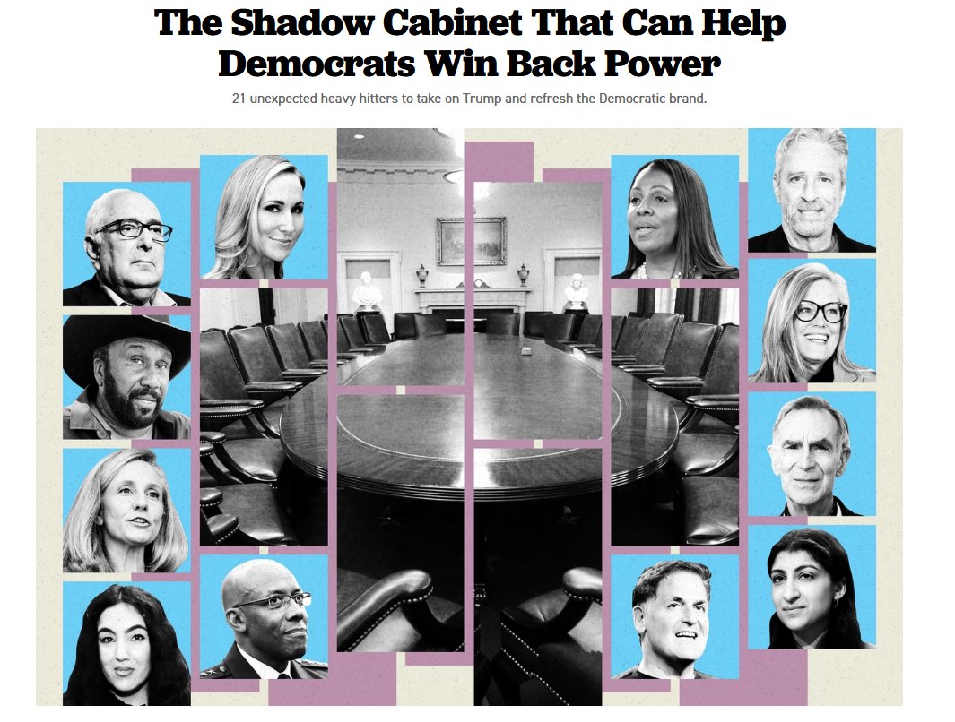 Democrats Consider Shadow Cabinet With Mark Cuban, Letitia James, Mary ...