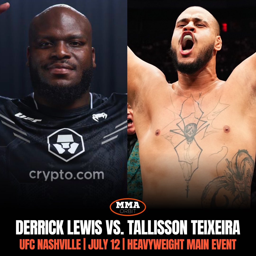 Derrick Lewis Returns in Five-Round Heavyweight Bout vs. Tallison ...