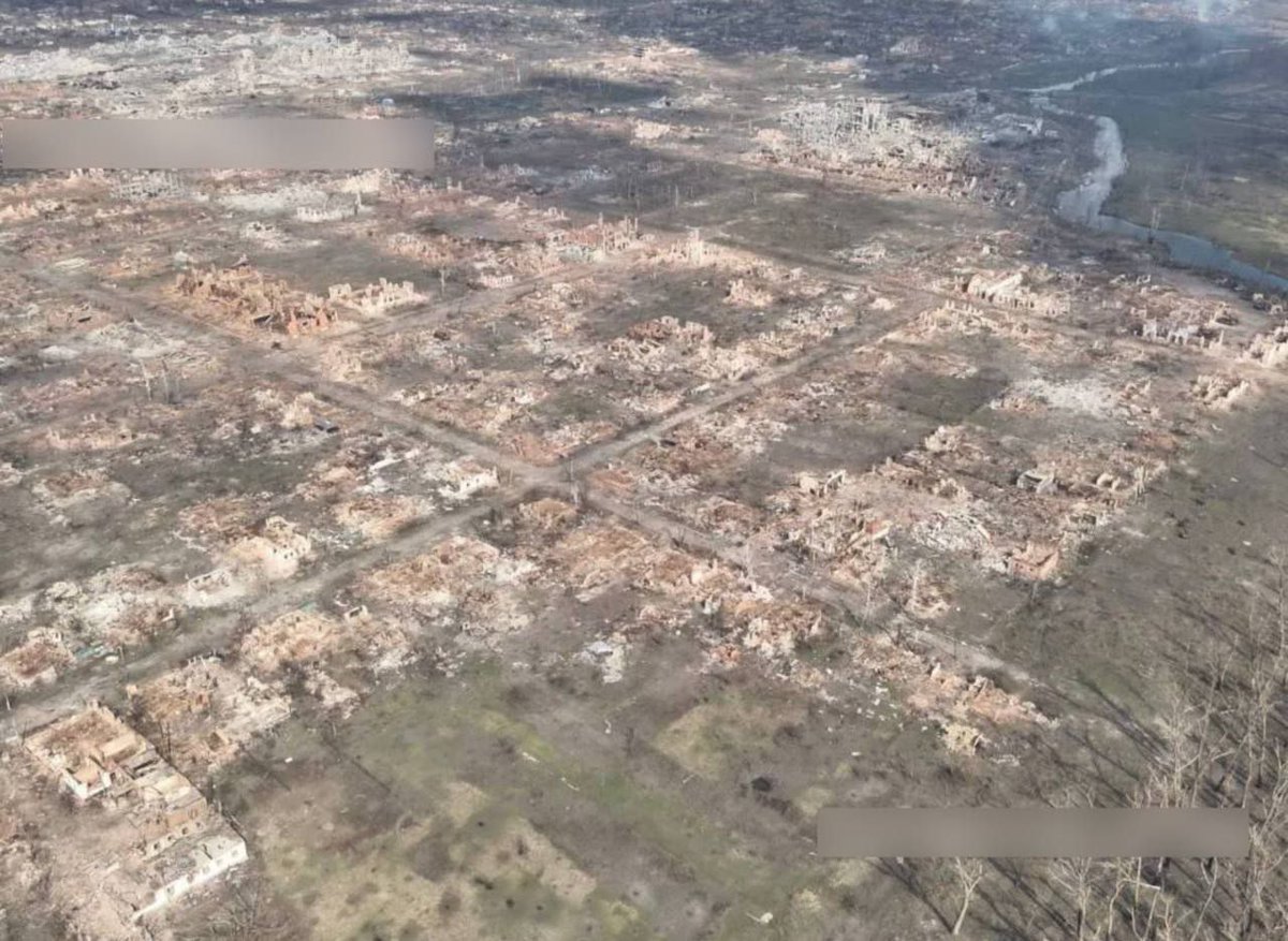 Destruction in Toretsk and Vovchansk, Ukraine, Revealed After Months of ...