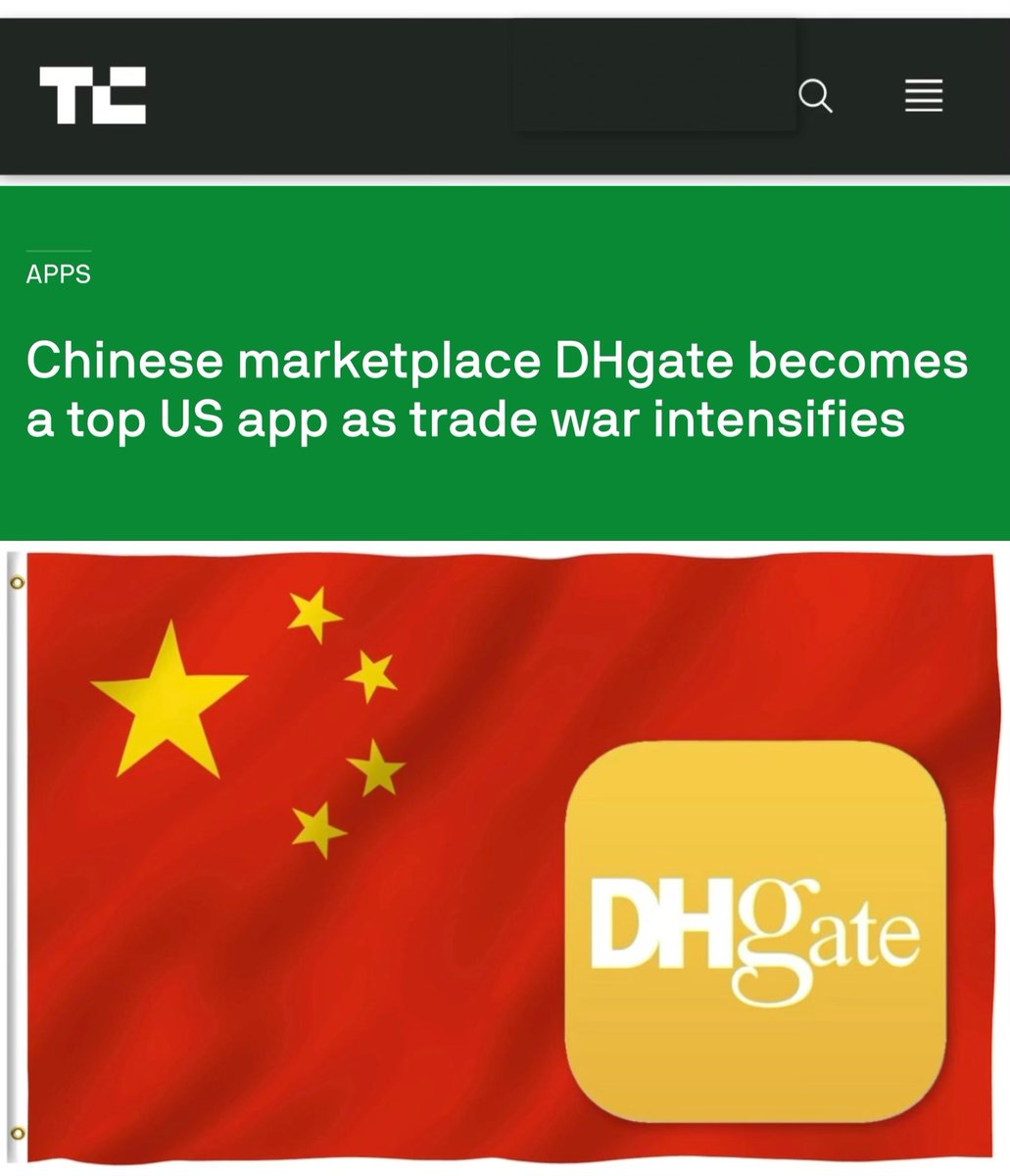 DHgate Becomes No. 1 U.S. Shopping App on April 15, 2025, as Trade War ...