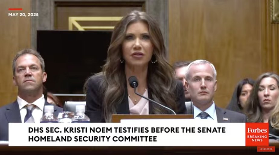DHS Secretary Noem and Education Secretary McMahon Testify on Trump’s ...