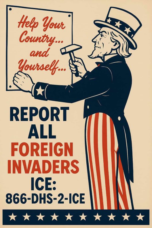 DHS, Stephen Miller, White House Share White Supremacist Poster Urging ...