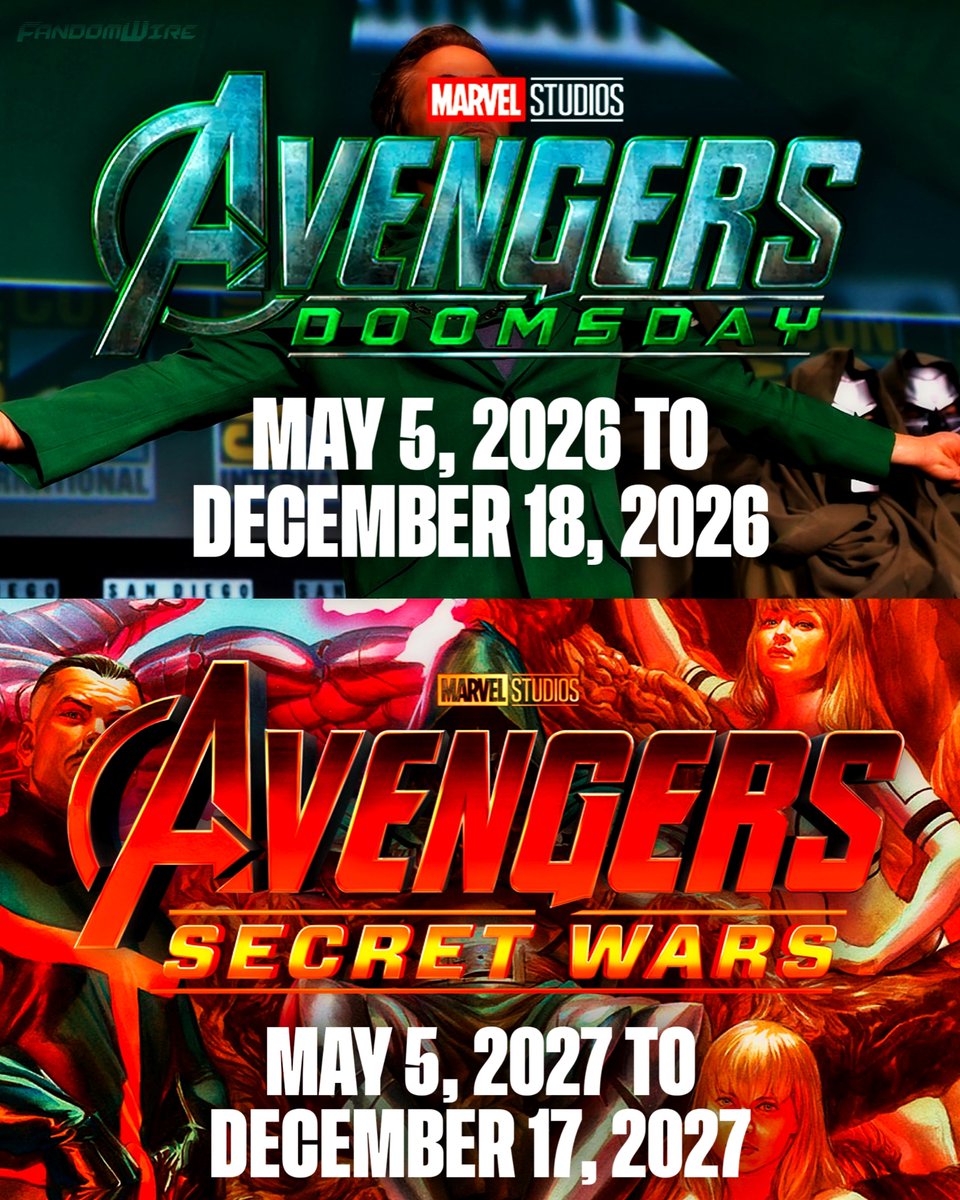 Disney Delays Avengers: Doomsday From May to December 2026 and Avengers ...