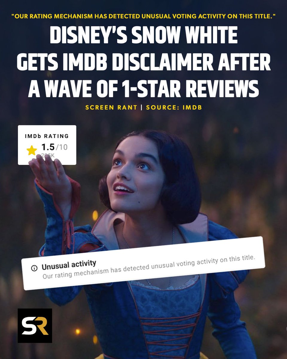 Disney's 'Snow White' Remake, Starring Rachel Zegler, Bombs with 1.6 ...