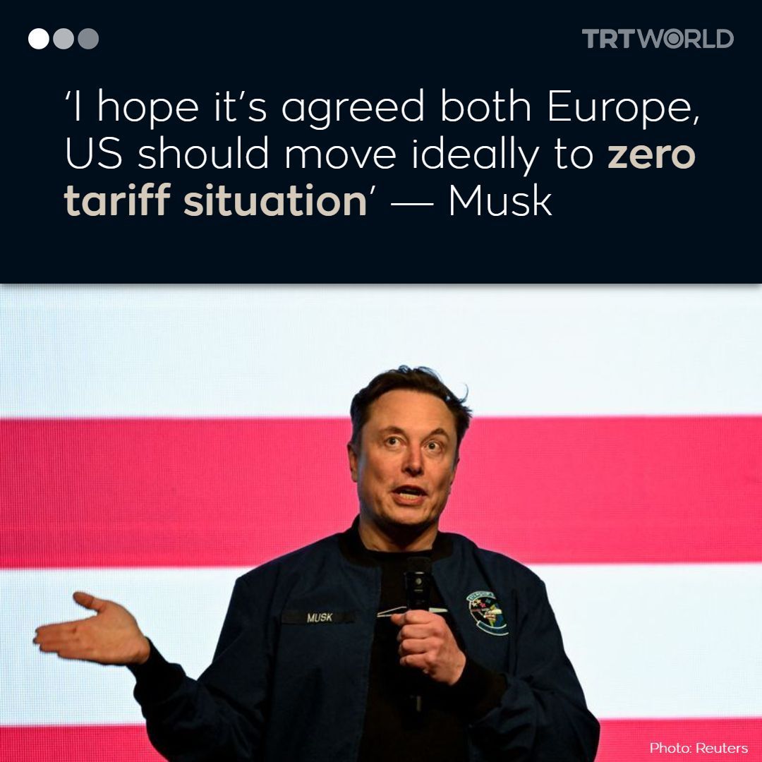 DOGE Chief Musk Calls for Zero-Tariff Free Trade Zone Amid 20% EU ...