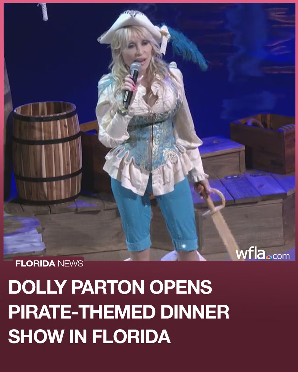 Dolly Parton Opens Pirate-Themed Pirates Voyage Dinner and Show in ...