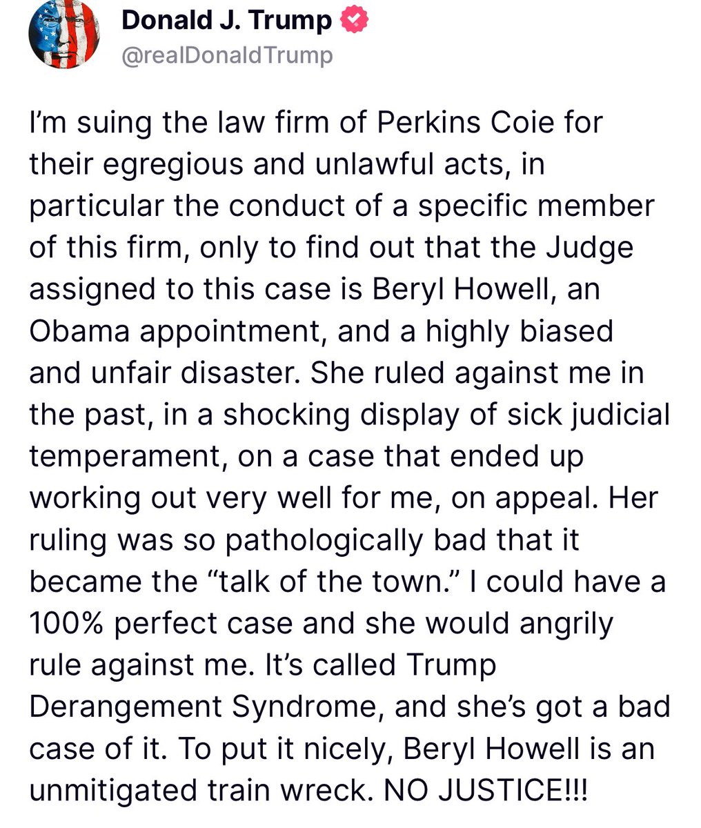 Donald Trump Sues Perkins Coie Over Unlawful Acts, Cites Fusion GPS and ...