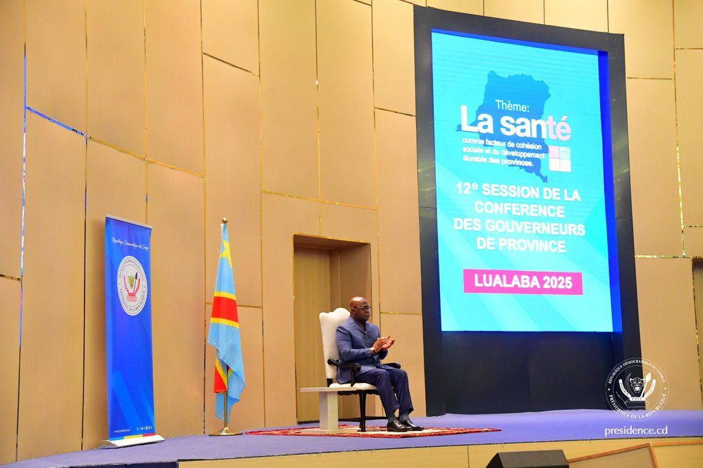 DR Congo President Tshisekedi Opens 12th Governors Conference in ...