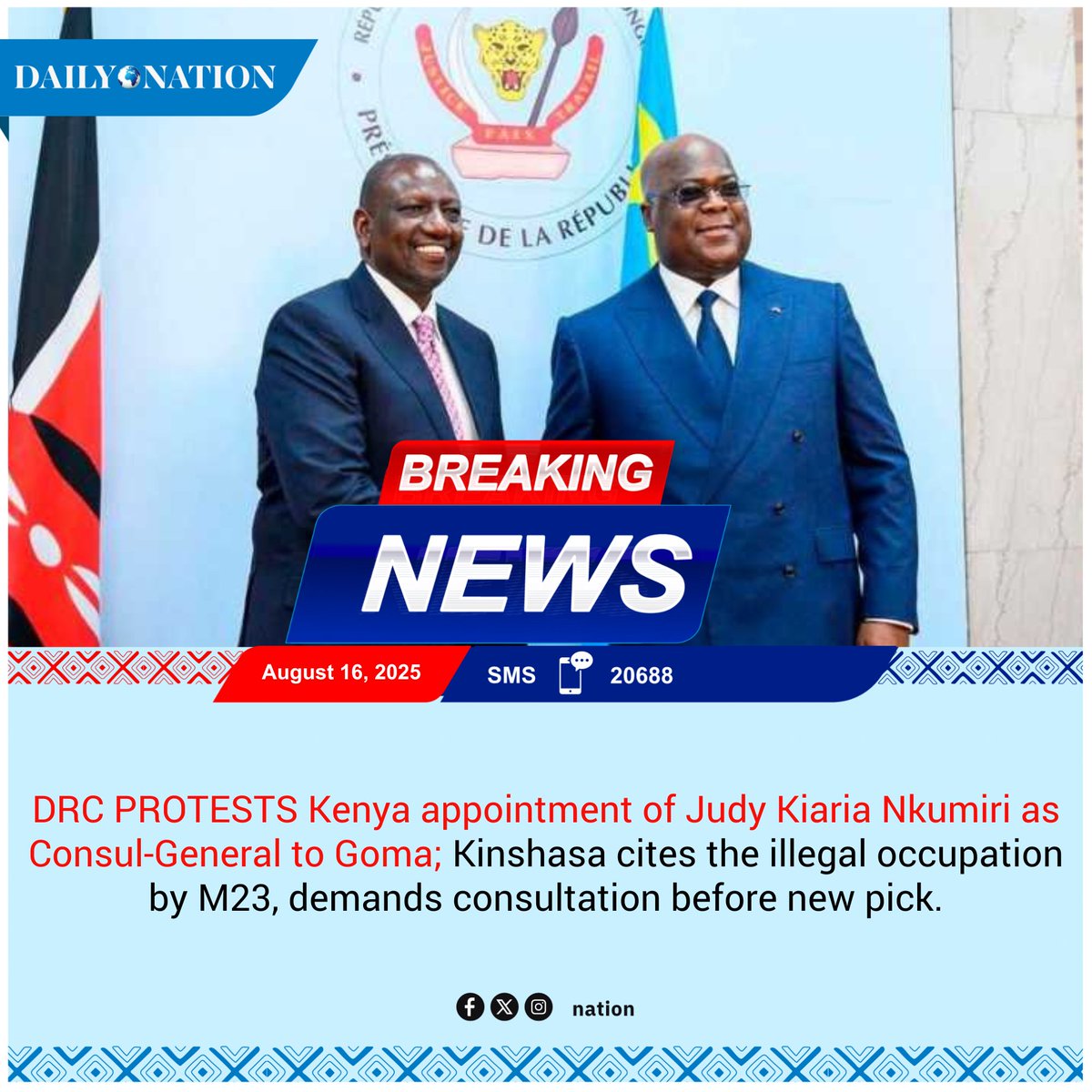 DRC Rejects Kenya’s Appointment of Judy Kiaria Nkumiri as Consul ...