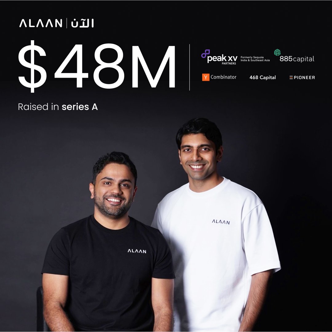 Dubai Fintech Alaan Secures $48 Million Series A Led by Peak XV | DeepNewz Middle East