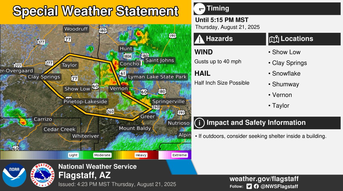 Dust and Thunderstorms Prompt Weather Warnings Across Arizona ...