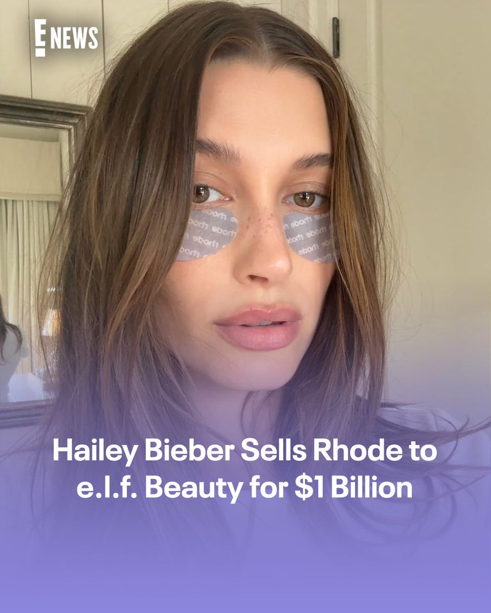E.l.f. Beauty Acquires Hailey Bieber's Rhode for Up to $1B, Eyes ...