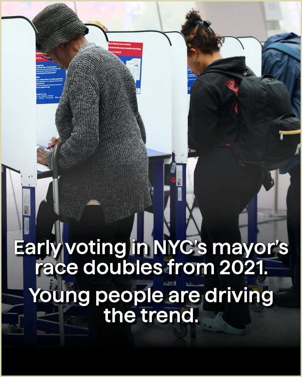 Early Voting in 2025 NYC Mayoral Primary Doubles to 168,723 Ballots ...