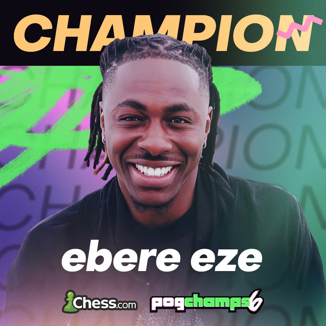 Eberechi Eze Wins PogChamps 6 Chess Tournament With 2-0 Victory Over ...