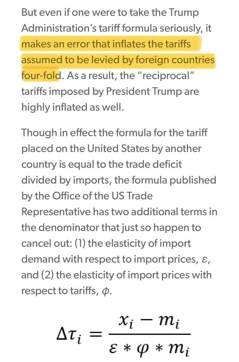 Economists Slam Trump's Tariff Formula for 4x Inflation Due to ...