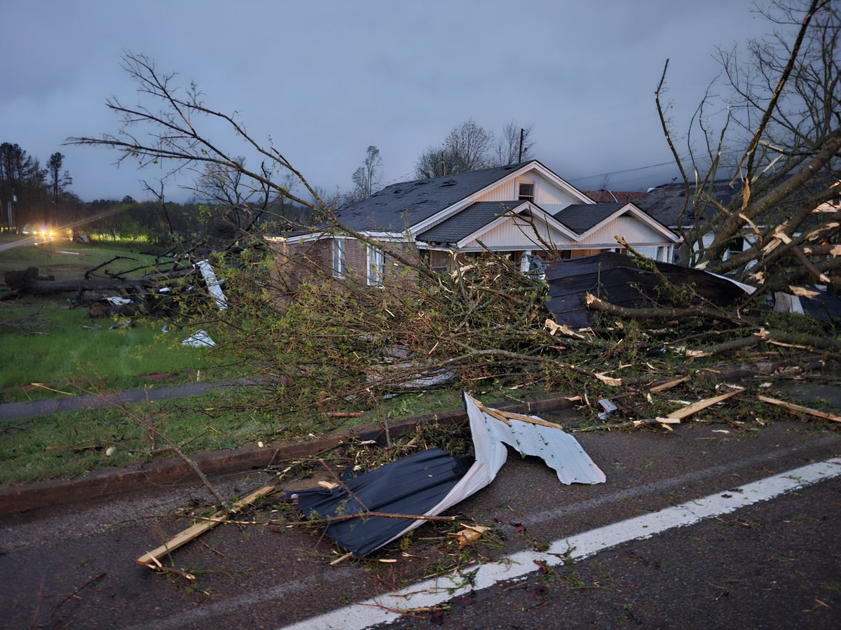 EF-3 Tornado with 150 mph Winds Devastates Selmer, Tennessee, Resulting ...