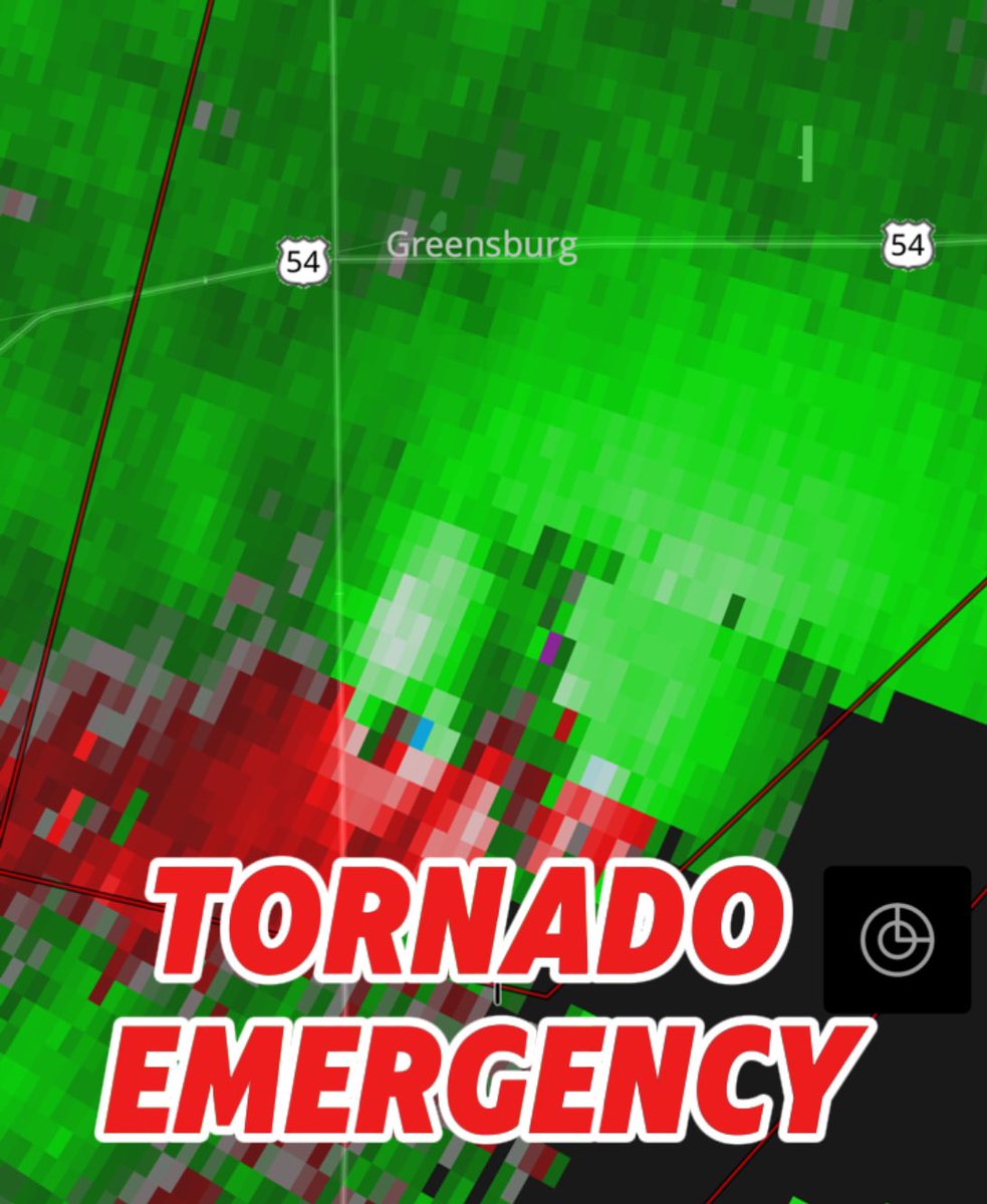 EF4+ Tornado Emergency Declared for Greensburg, Kansas, Site of 2007 ...