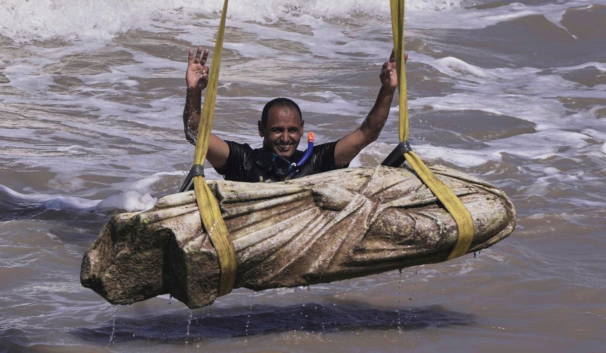 Egypt Unearths 2,000-Year-Old Sunken City With Buildings, Roman Coins ...