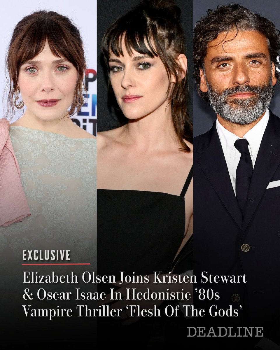 Elizabeth Olsen Joins Kristen Stewart and Oscar Isaac in Panos Cosmatos ...
