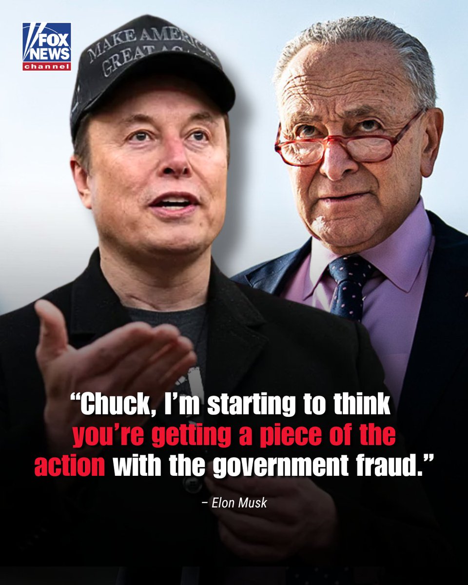 Elon Musk Accuses Chuck Schumer of Profiting from Government Fraud ...