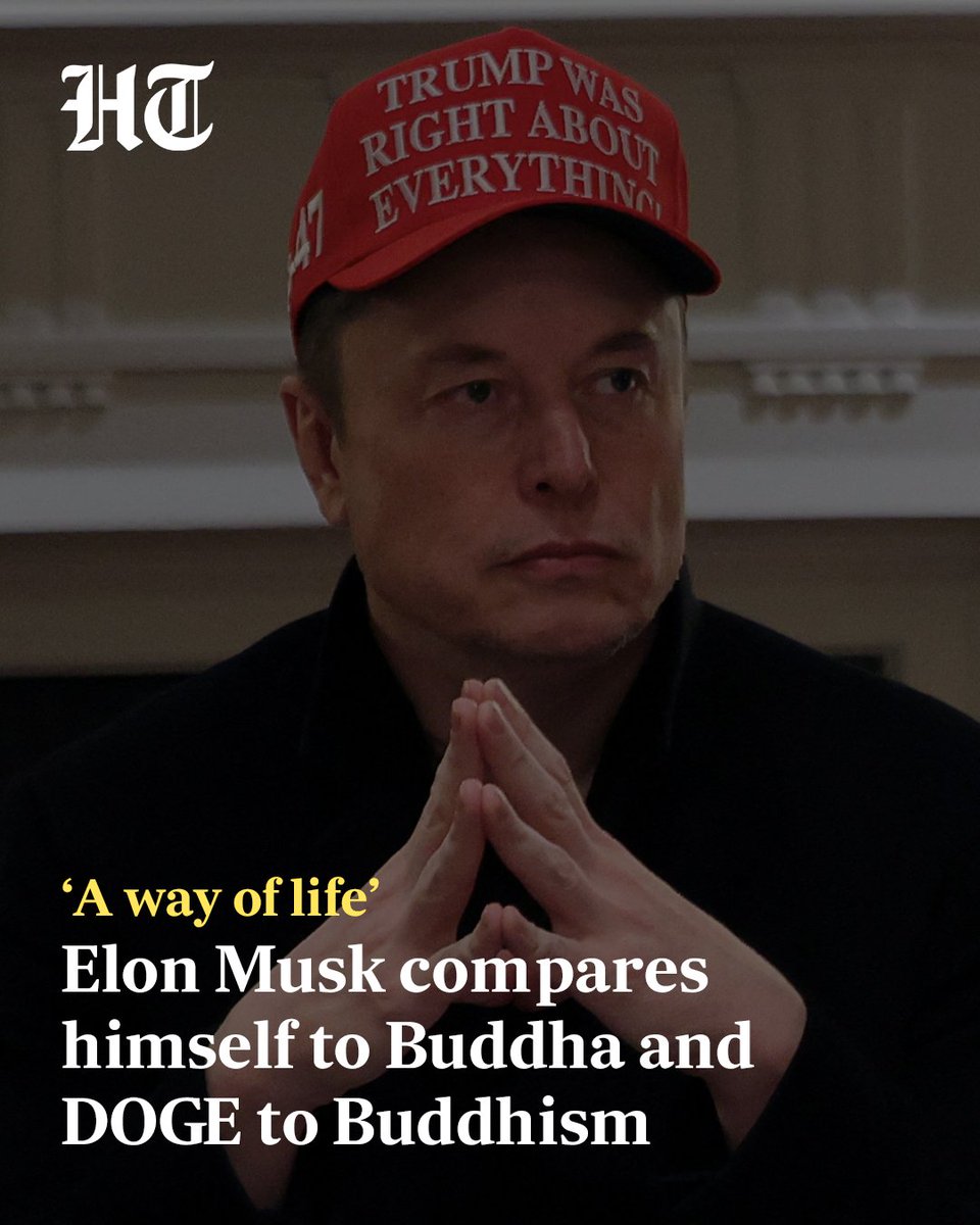 Elon Musk Compares Himself to Buddha, References DOGE and Succession ...