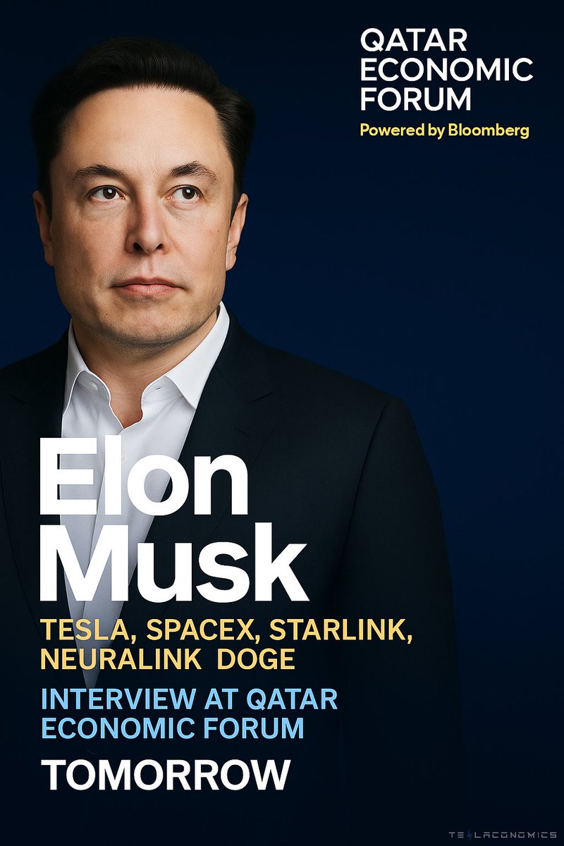 Elon Musk Covers Tesla, SpaceX, DOGE, Neuralink, and Starlink at Qatar ...