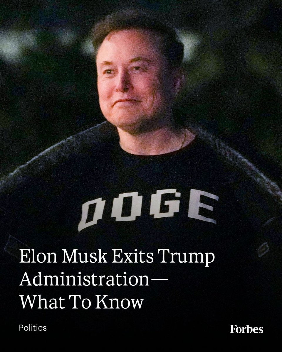 Elon Musk Ends 134-Day DOGE Tenure, Targets $1 Trillion in Savings ...