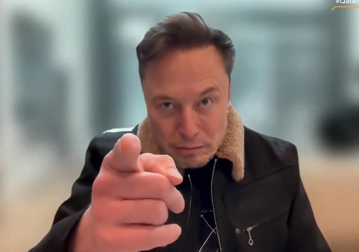 Elon Musk at Qatar Forum: Prison for Tesla Attackers, Organizers, and ...