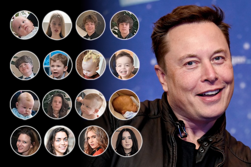 Elon Musk's 'Harem Drama': 14 Children with Four Women, Including ...