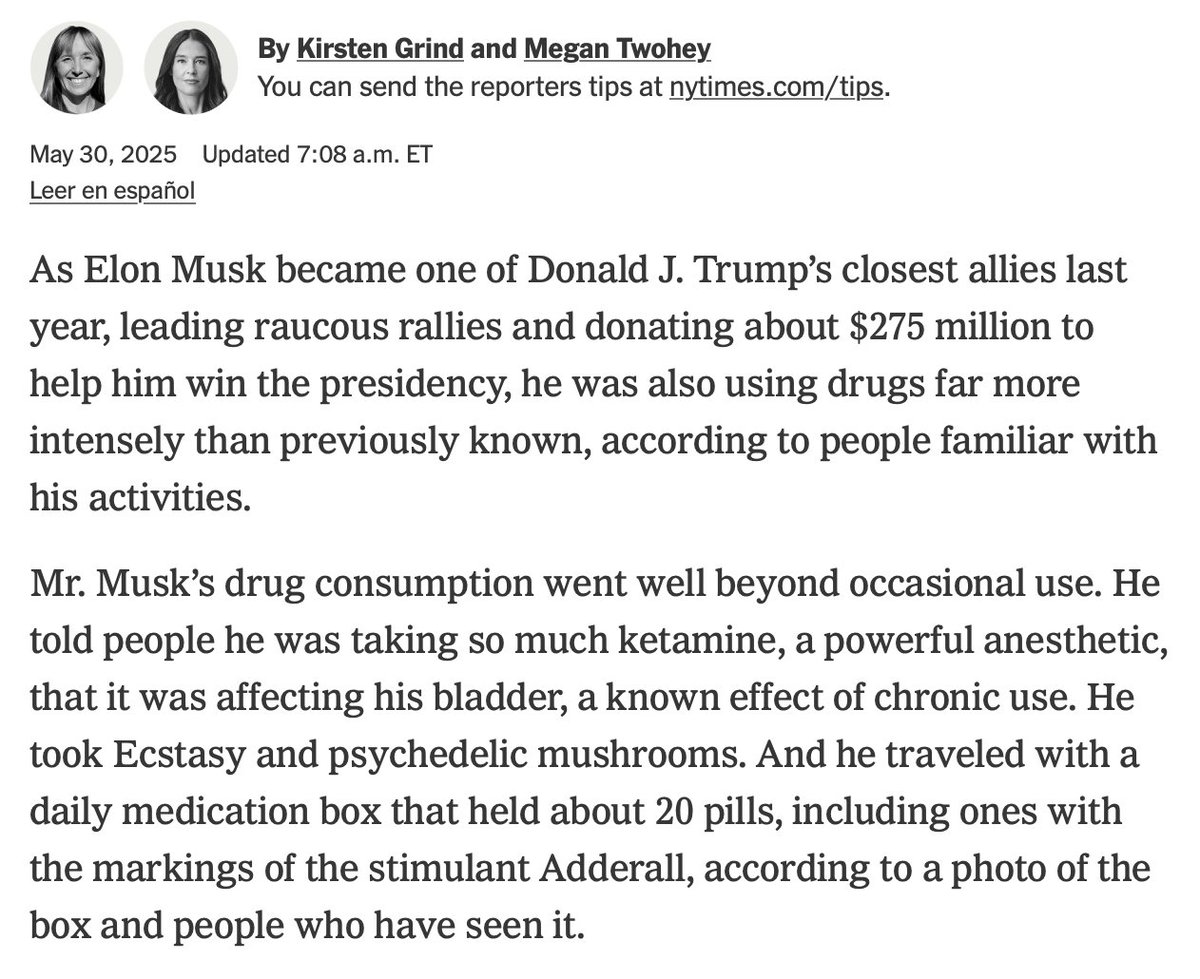 Elon Musk's Intense Drug Use of Ketamine, Ecstasy, Mushrooms During ...