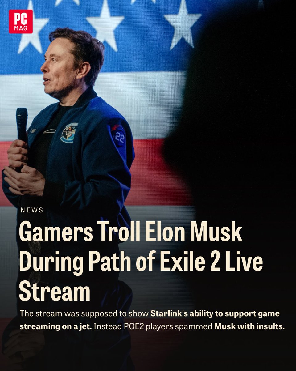 Elon Musk Streams 'Path of Exile 2' from Private Jet via Starlink ...