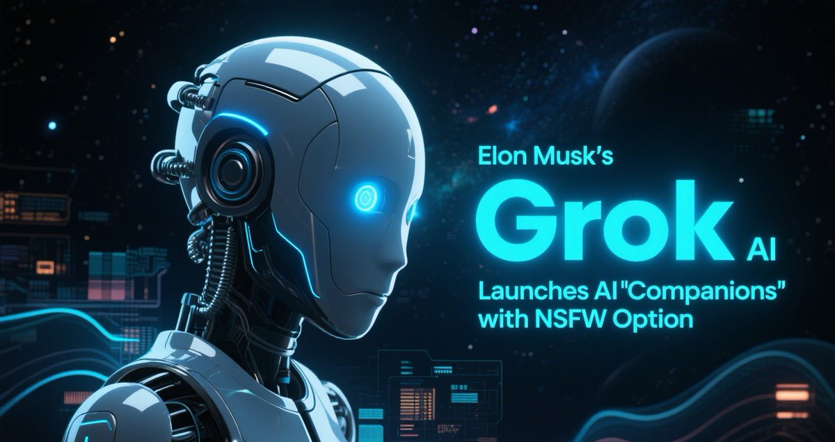 Elon Musk’s xAI Launches Grok AI Companions Including Ani Gothic Anime ...