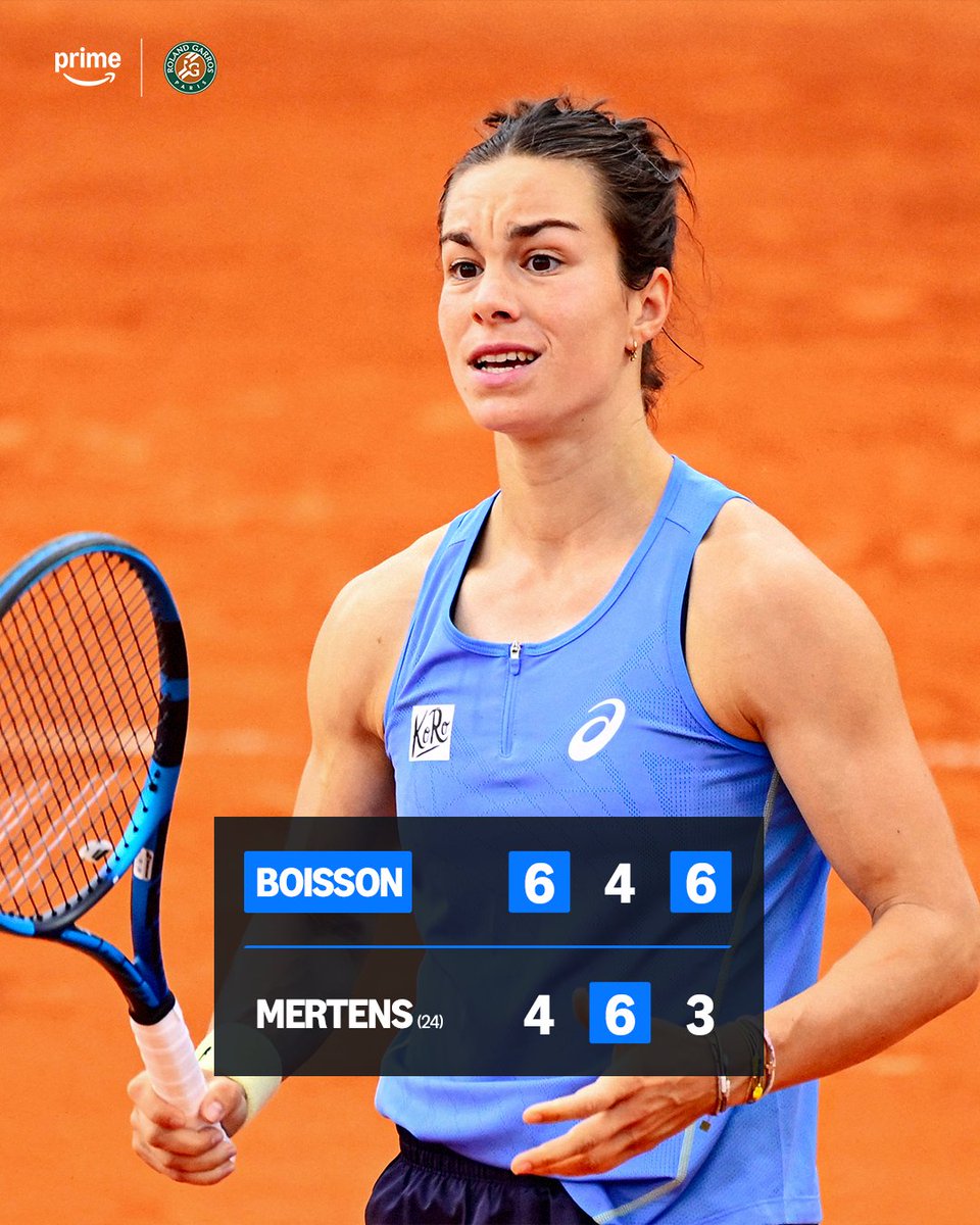 Elsa Jacquemot Beats Sakkari, Loïs Boisson Upsets Mertens to Reach ...
