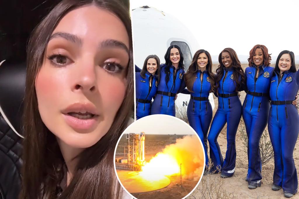 Emily Ratajkowski Slams Blue Origin's 11-Minute All-Female Space ...