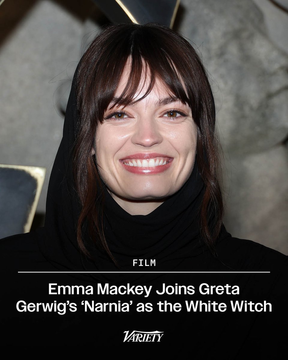 Emma Mackey Cast as White Witch in Greta Gerwig's 'The Magician's Nephew,' Out November 27, 2026 ...
