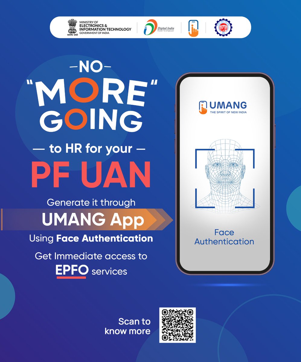 EPFO Introduces Face Authentication on UMANG App for UAN Generation to Enhance User Experience ...