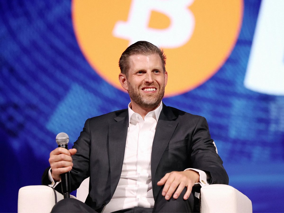 Eric Trump Predicts Bitcoin Surpassing $175,000 in 2025, $1 Million ...