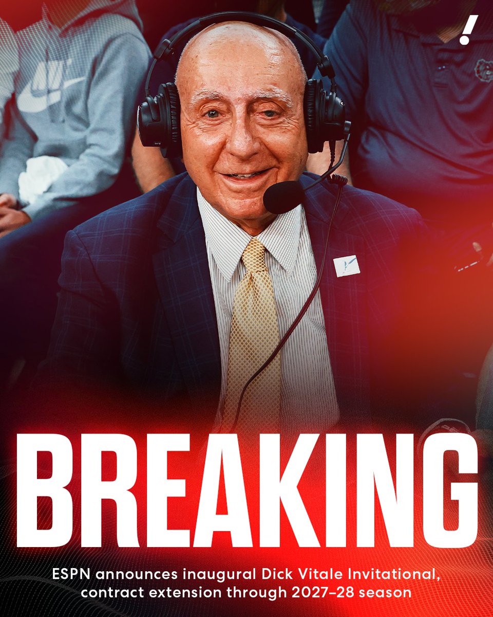 ESPN Extends Dick Vitale on 86th Birthday, Launches Invitational at ...