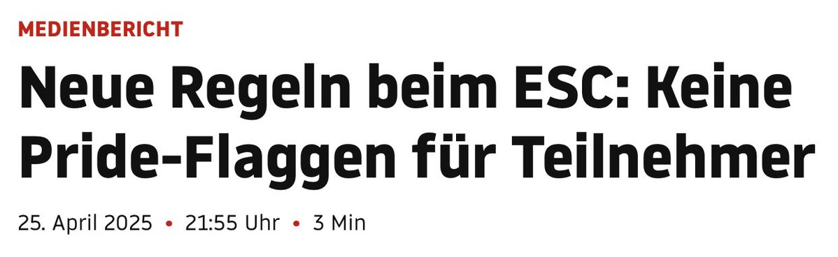 Eurovision 2025 in Basel Bans Flags on Stage, Allows Audience ...