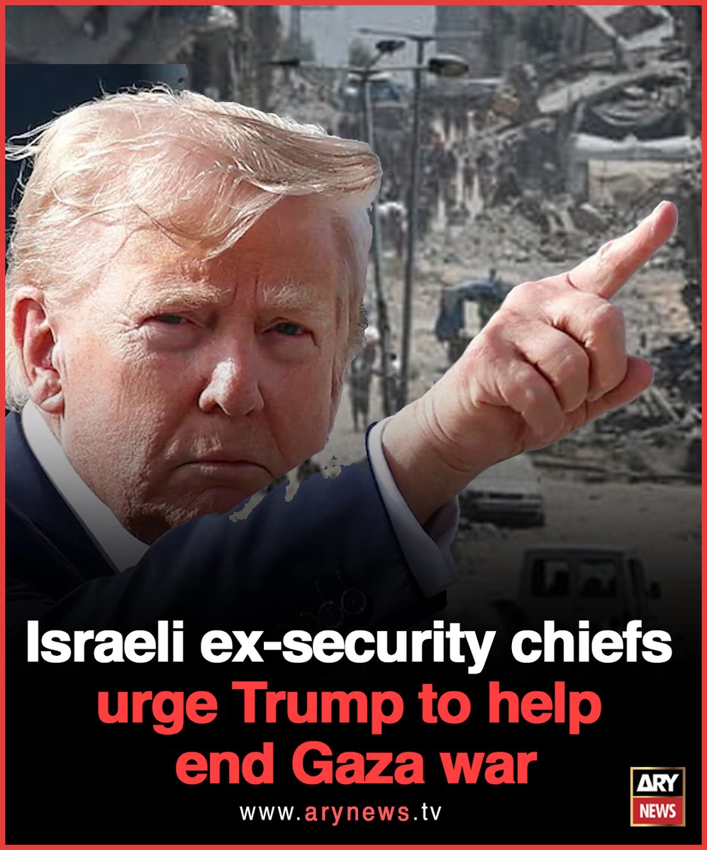 Ex-Israeli Security Chiefs Urge Trump to End Gaza War as Netanyahu Eyes ...