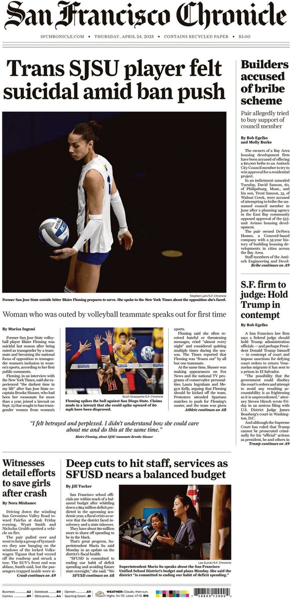 Ex-San Jose State Volleyball Player Blaire Fleming Details Suicidal ...