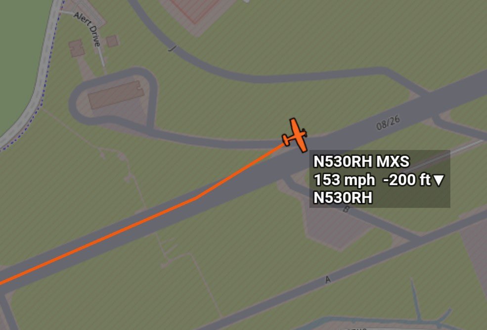 Experimental MX Aircraft MXS Piloted by Rob Holland Crashes During ...