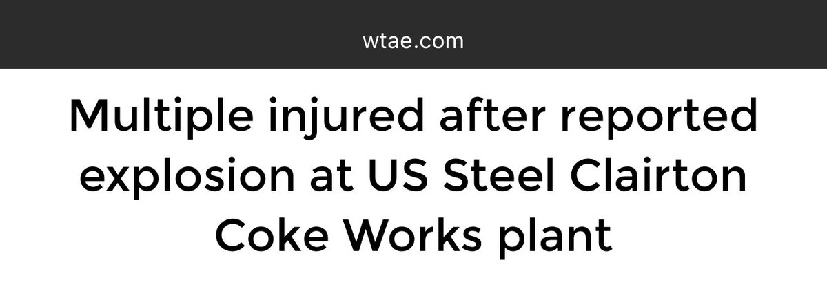 Explosion at U.S. Steel’s Clairton Coke Plant Injures Workers, Sparks ...